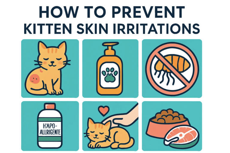 How To Manage And Prevent Kitten Skin Irritations